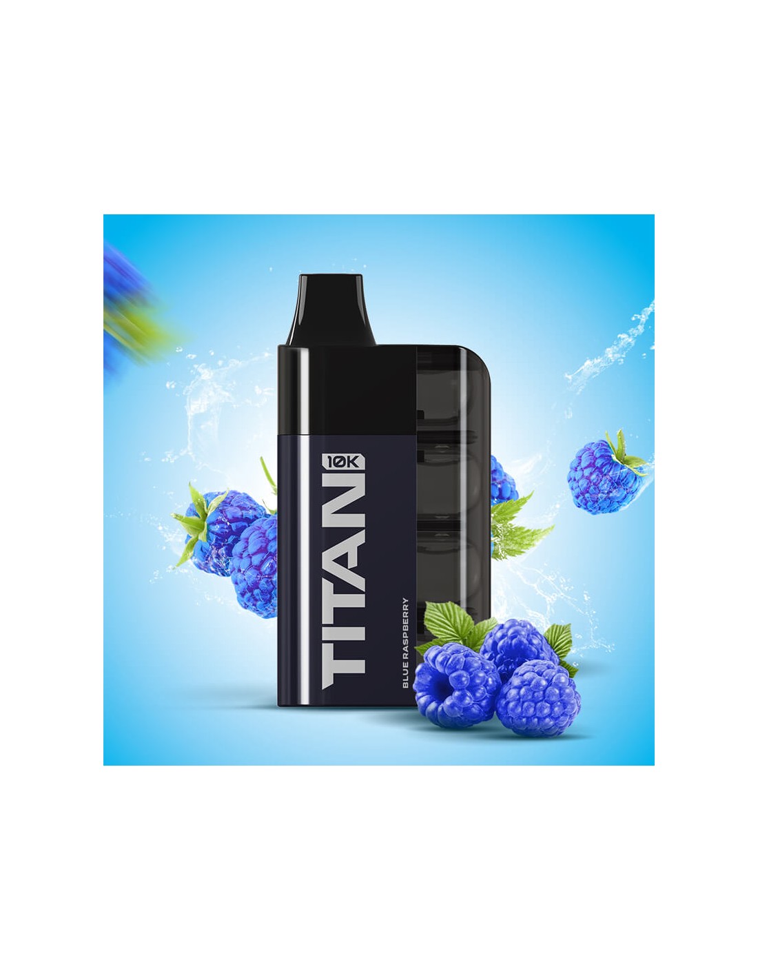 TITAN Blue Raspberry 8x2ml 20mg 10.00puffs - allofvape